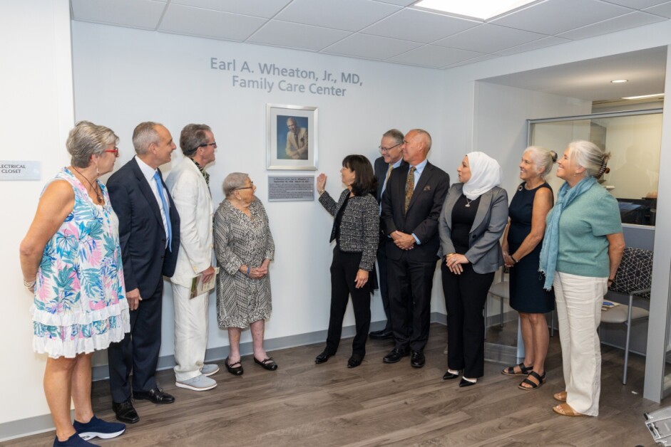 Earl A. Wheaton, Jr., MD Family Care Center Opens in Ridgewood